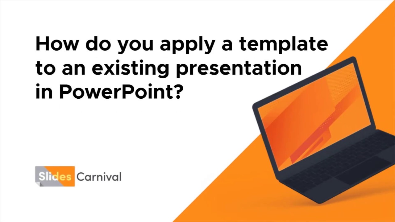 How do you apply a template to an existing presentation in PowerPoint? » chatGPT 活用動画まとめ