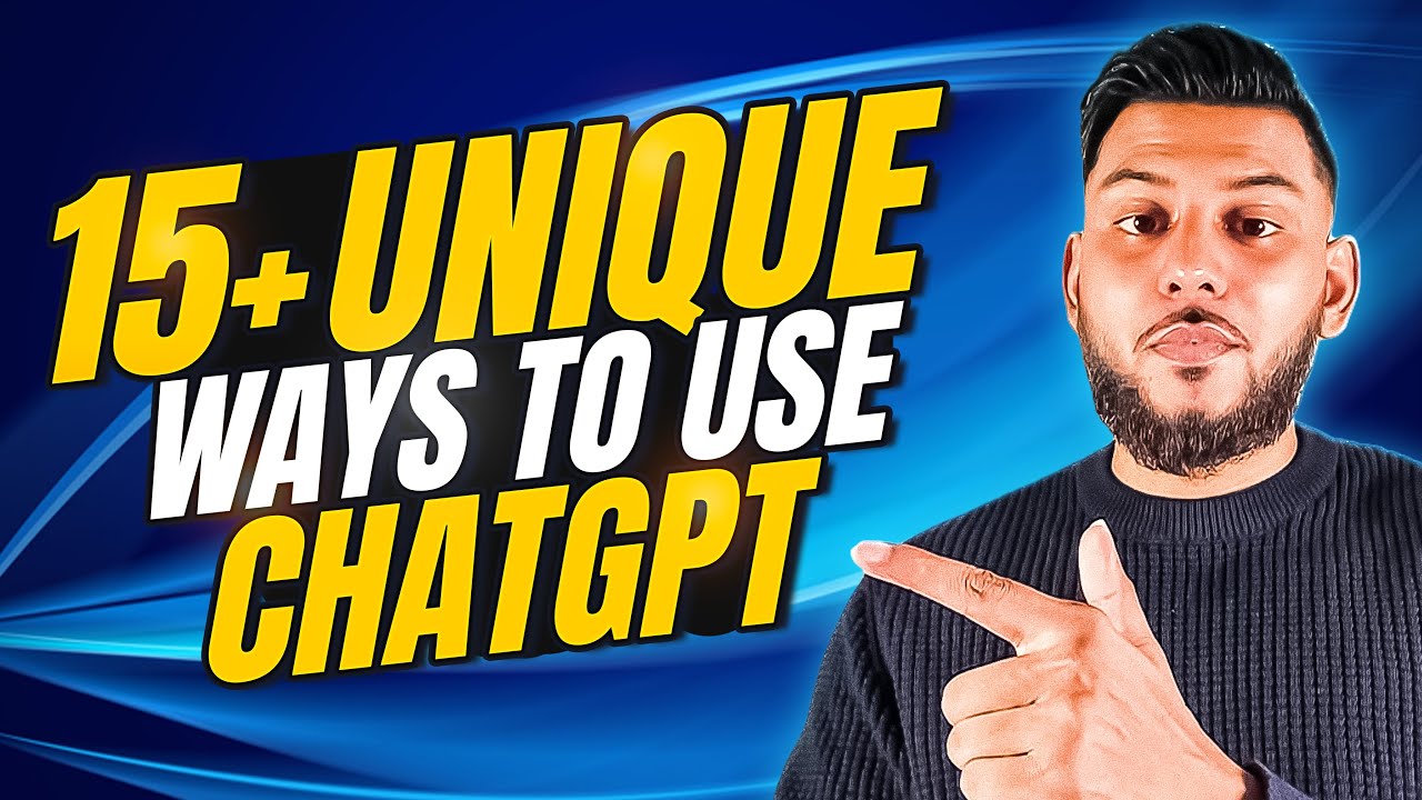 15+ Unique & Powerful Use Cases Of ChatGPT 🤖 🤯 » chatGPT 活用動画まとめ