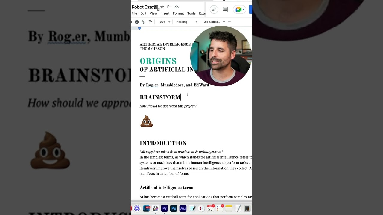 See who is messing up your Google Doc! » chatGPT 活用動画まとめ