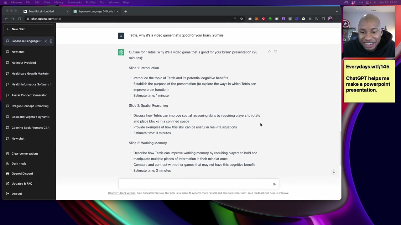 Using ChatGPT and Beatiful.ai to Create a Professional Powerpoint ...