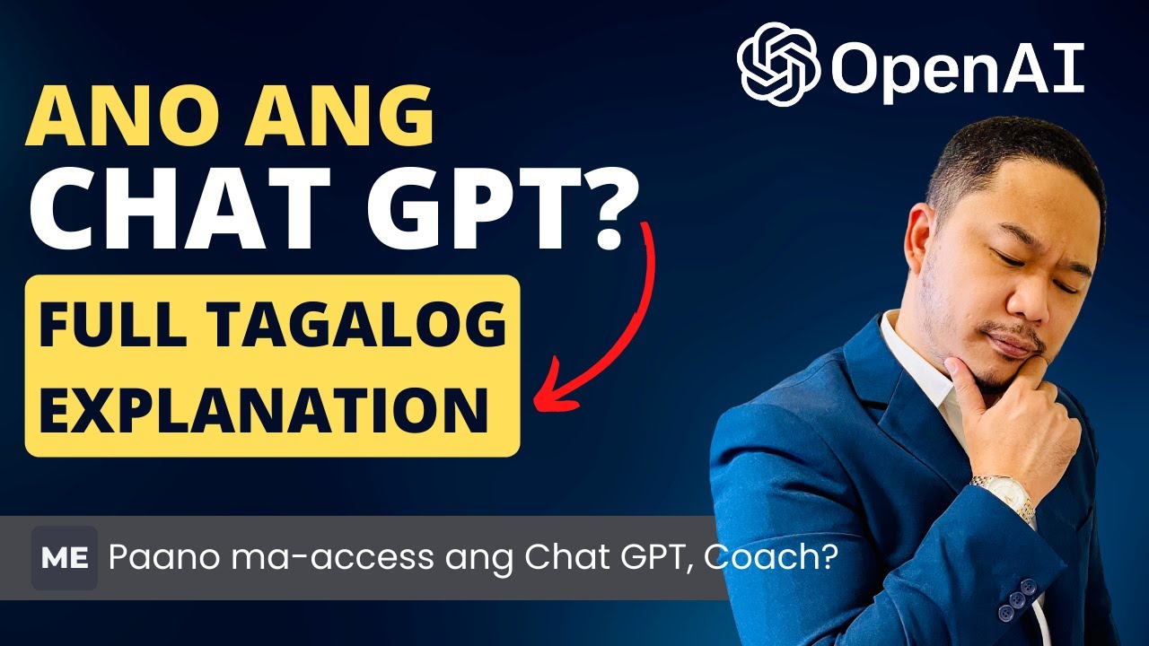 What is ChatGPT? OpenAI’s Chat GPT tagalog explained » chatGPT 活用動画まとめ