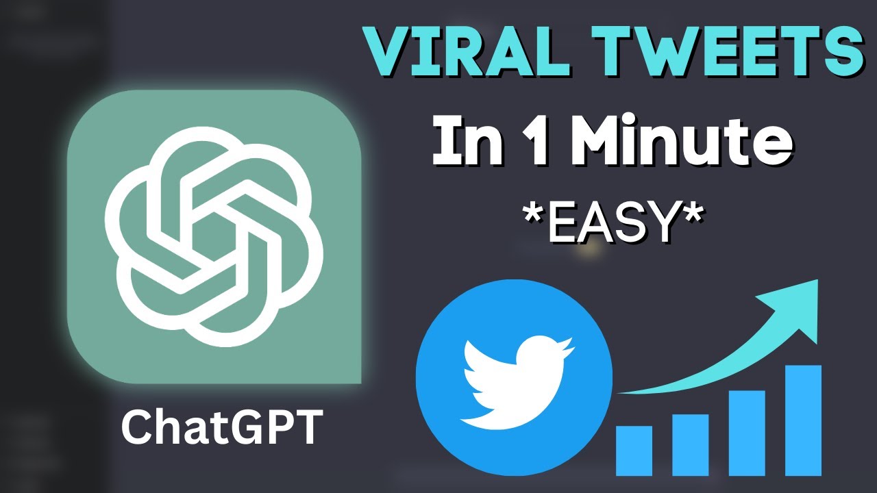 Make Viral Tweets in 1 Minute! (ChatGPT) *FAST TUTORIAL* » chatGPT 活用動画まとめ