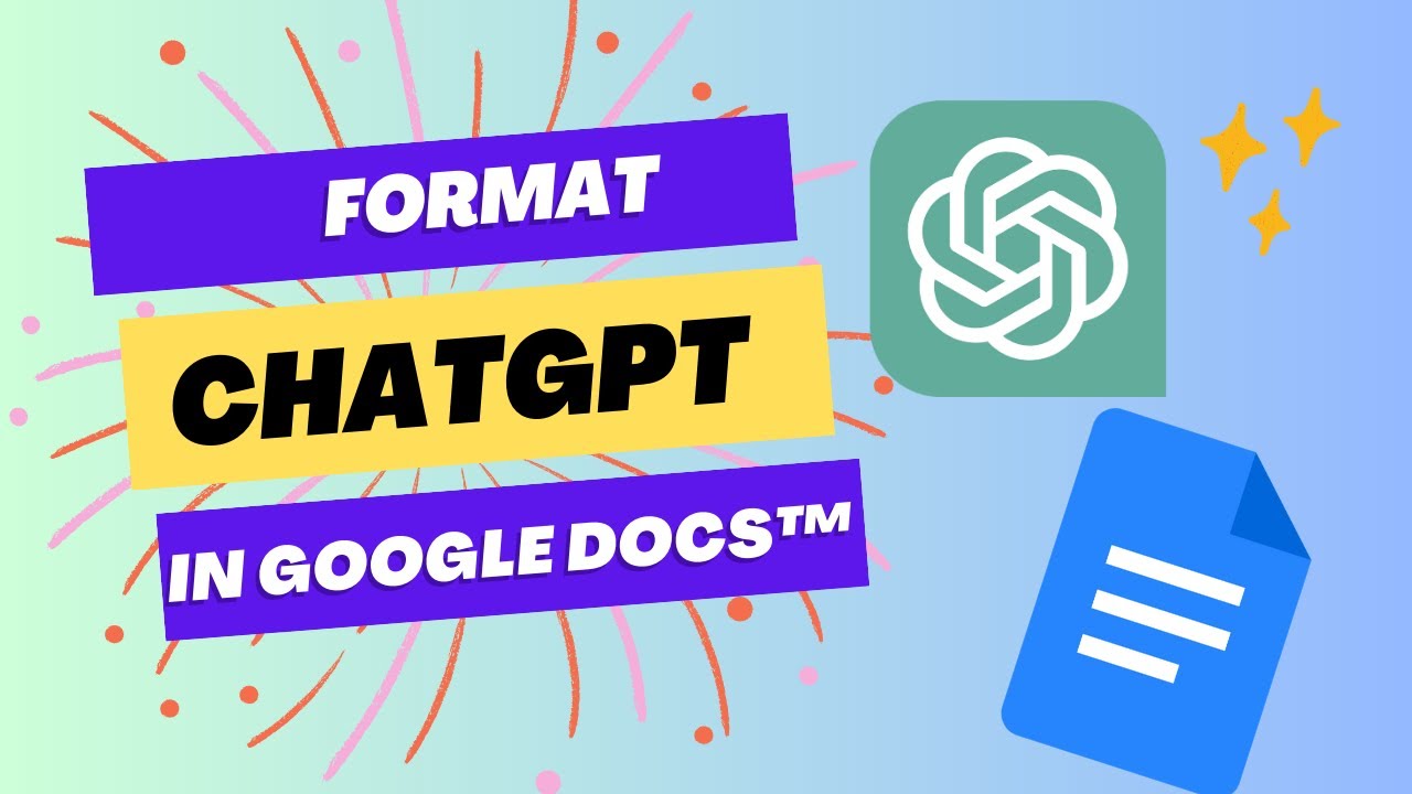 Demonstrate formatting ChatGPT in a Google Doc using Remove Blank Lines by AliceKeeler » chatGPT ...