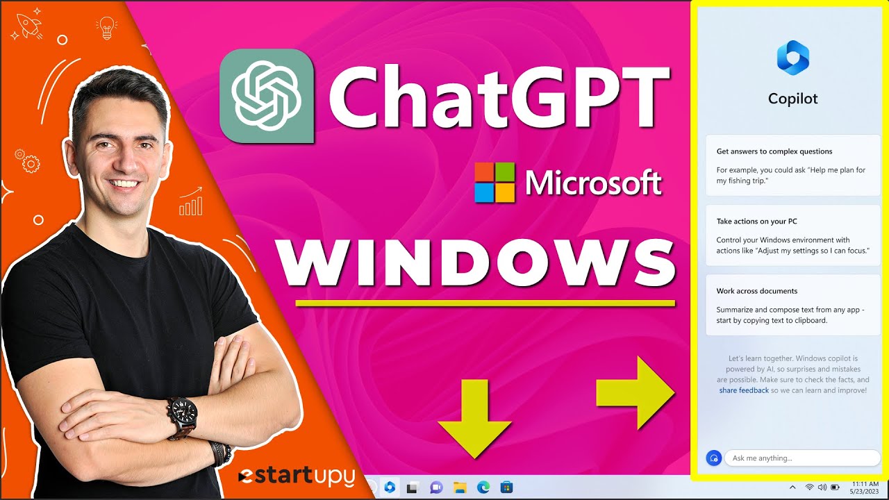 Microsoft dodaje ChatGPT do Windows ⁉😲 wkrótce Sztuczna Inteligencja ...