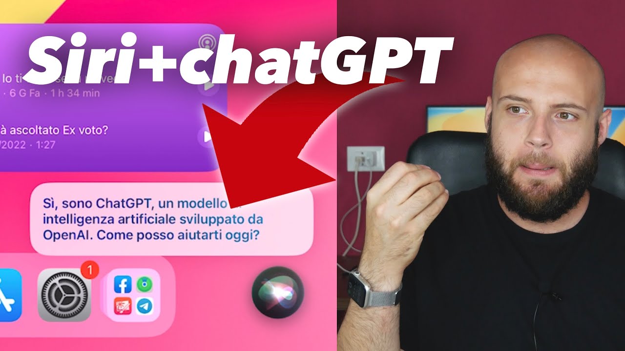 APPLE: COME USARE ChatGPT AL POSTO di SIRI ! PAZZESCO! » chatGPT 活用動画まとめ