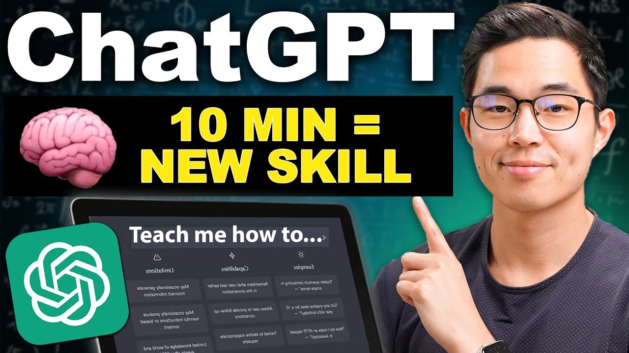 How To Use ChatGPT To Learn ANY Skill Quickly (Tutorial) » chatGPT 活用動画まとめ