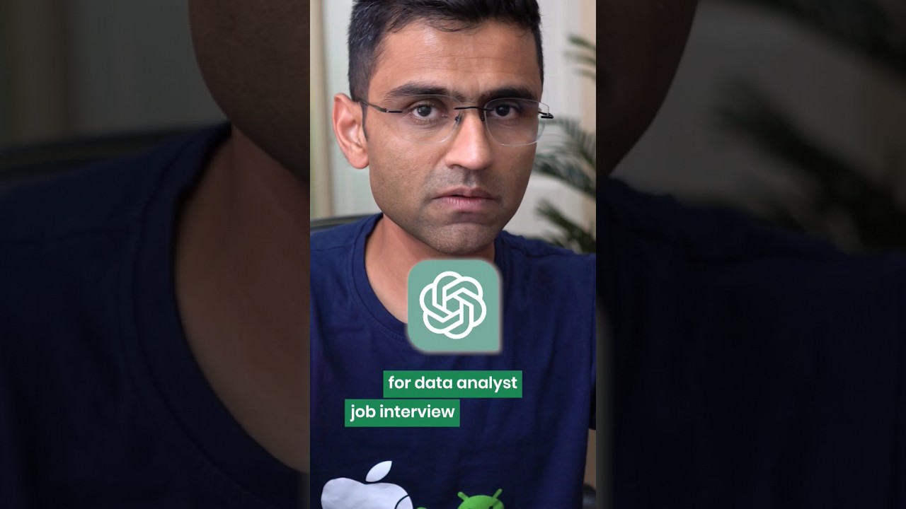 3 ways to use ChatGPT for data analyst job interview! 👨‍💻 #dataanalysis #datascience #data # ...