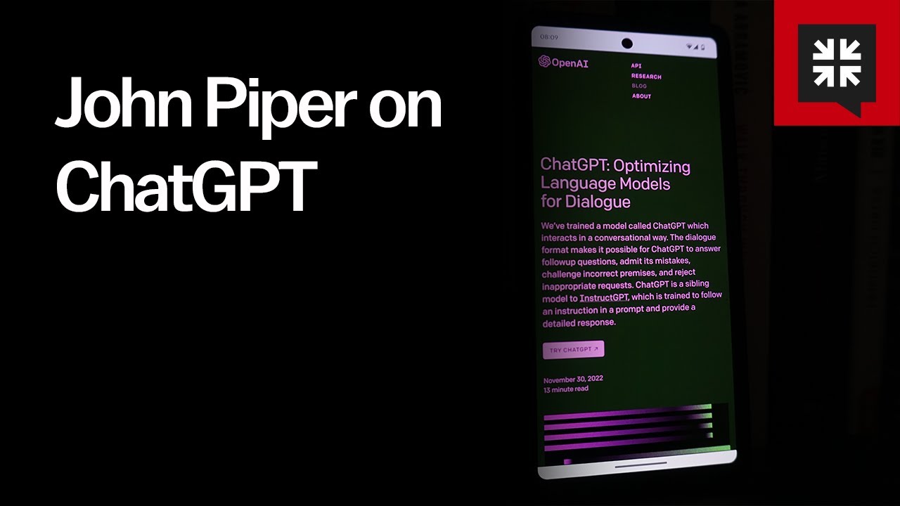 John Piper on ChatGPT » chatGPT 活用動画まとめ