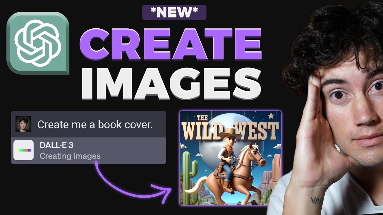 NEW ChatGPT Update: Create Images in ChatGPT with Dall-E 3! (Full Guide) » chatGPT 活用動画まとめ