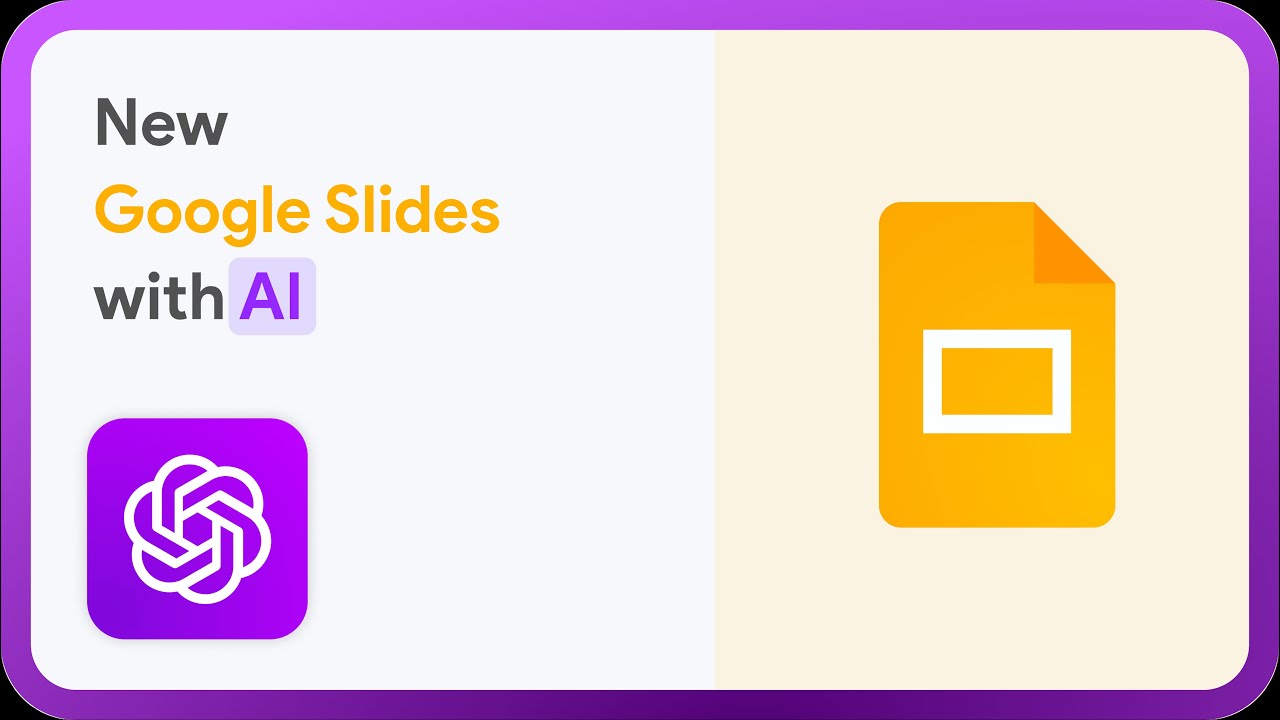 First prompt in Google Slides with GPT Workspace – Chrome Extension ...