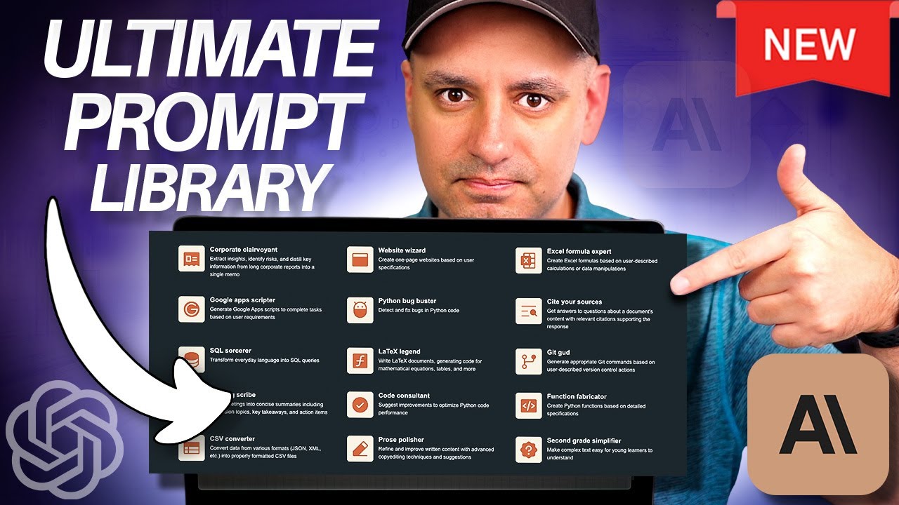 New Claude 3 and ChatGPT Prompt Library is Finally Here » chatGPT 活用動画まとめ