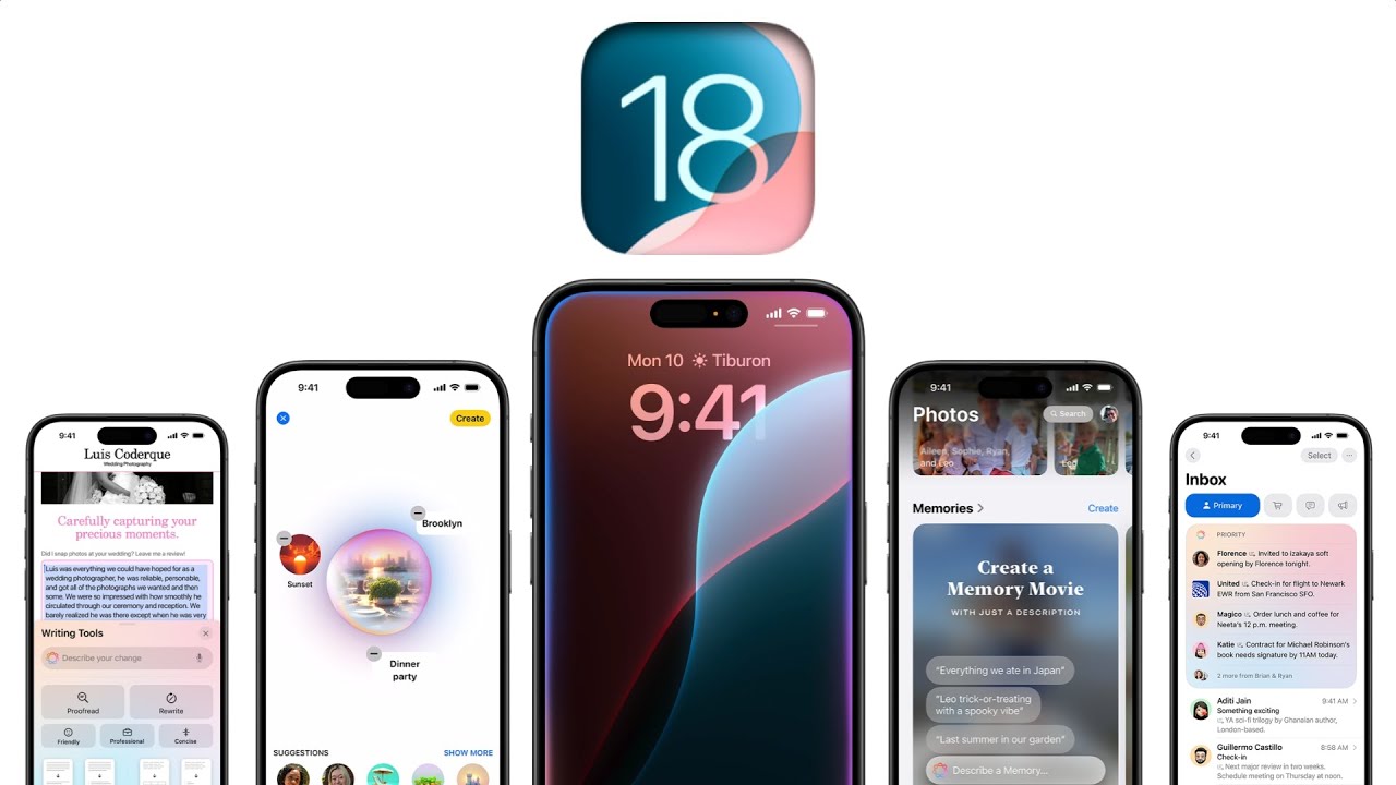 Вся презентация iOS 18 с Chat GPT и многого другого с WWDC 2024 за 18 ...