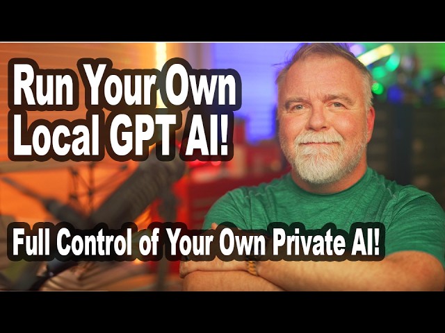 Set up a Local AI like ChatGPT on your own machine! » chatGPT 活用動画まとめ