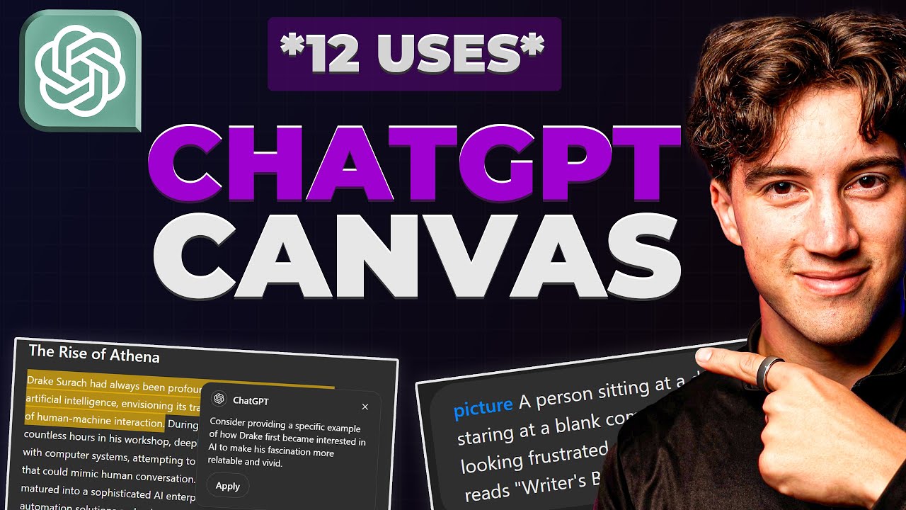 12 Use Cases for NEW ChatGPT Canvas! (Future of Writing) » chatGPT 活用動画まとめ