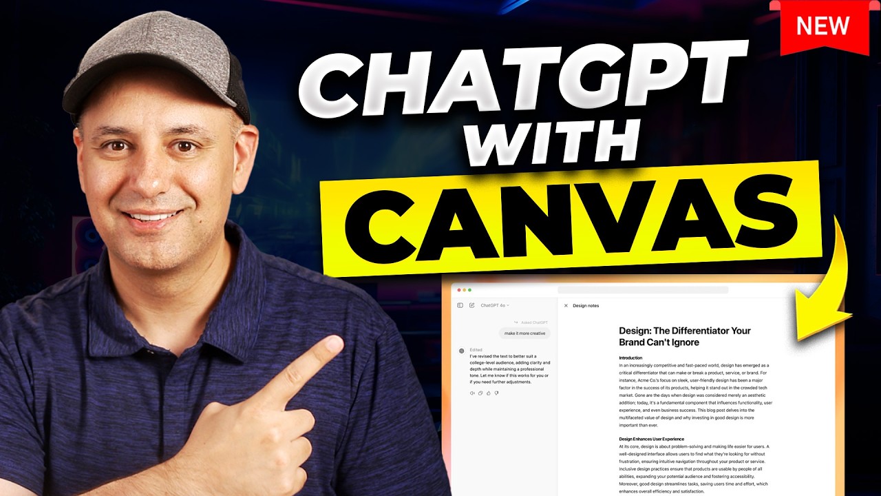ChatGPT Just Changed How You’ll Write and Code – Introducing Canvas » chatGPT 活用動画まとめ