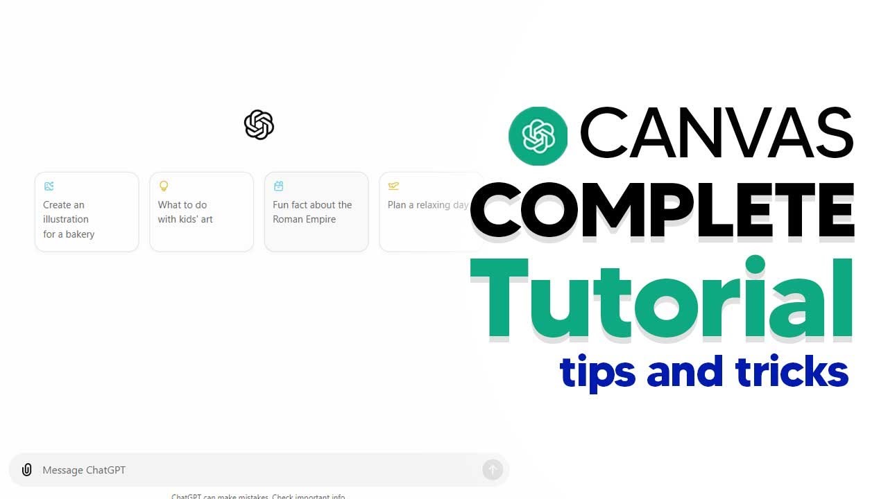 How To Use ChatGPT Canvas – Complete Guide With Advanced Tips and Tricks » chatGPT 活用動画まとめ