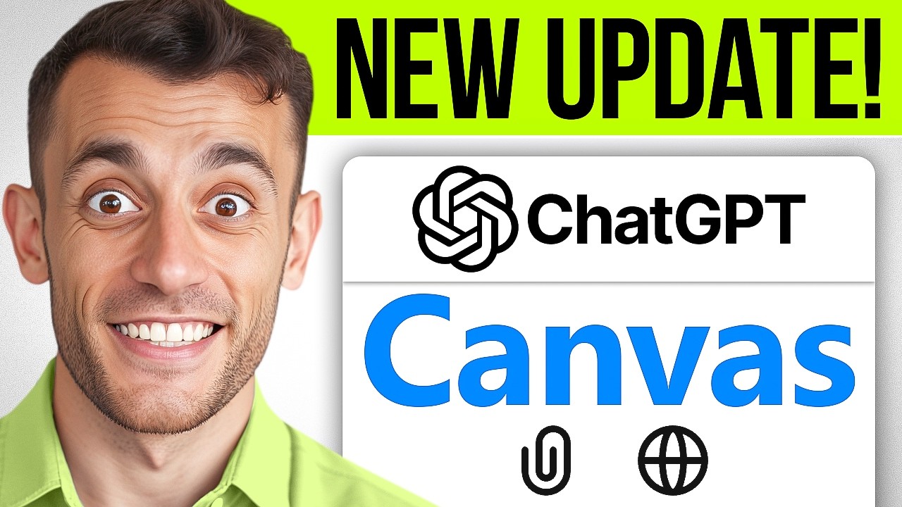 This NEW ChatGPT Canvas Update is INSANE (FREE!) 🤯 » chatGPT 活用動画まとめ