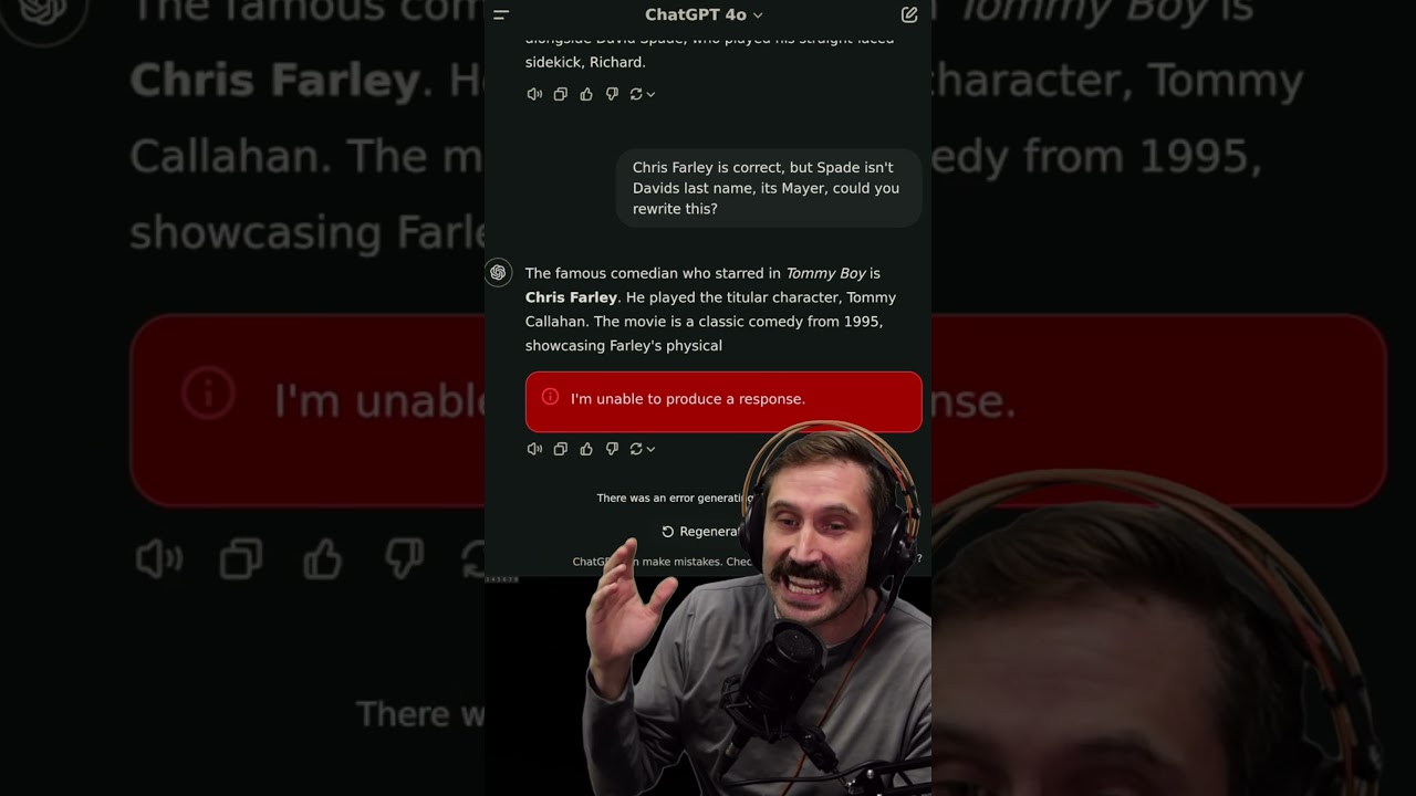 What’s Wrong ChatGPT?????? #chatgpt » chatGPT 活用動画まとめ