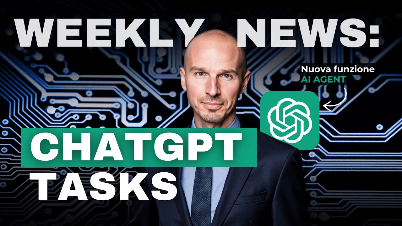 AI Show: OpenAI rivela ChatGPT TASKS, il futuro degli AGENTI AI » chatGPT 活用動画まとめ