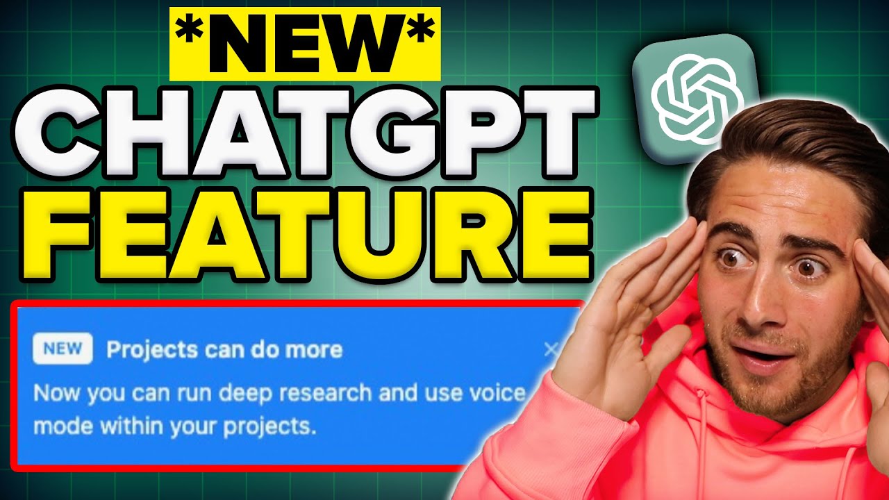 ChatGPT Launched NEW Features That Are INSANE! 🤯 (New Projects Tool ...
