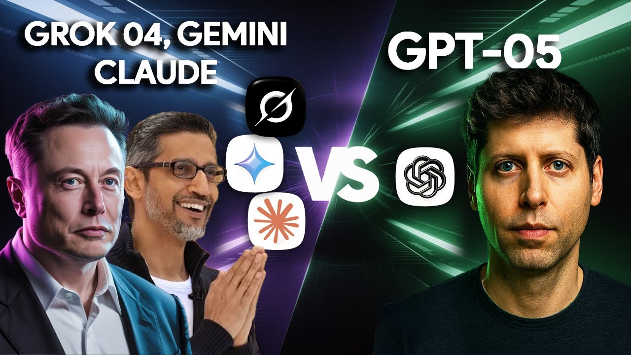 ChatGPT 5 vs Grok 4 vs Claude vs Gemini — 2025’s AI War Who Actually ...